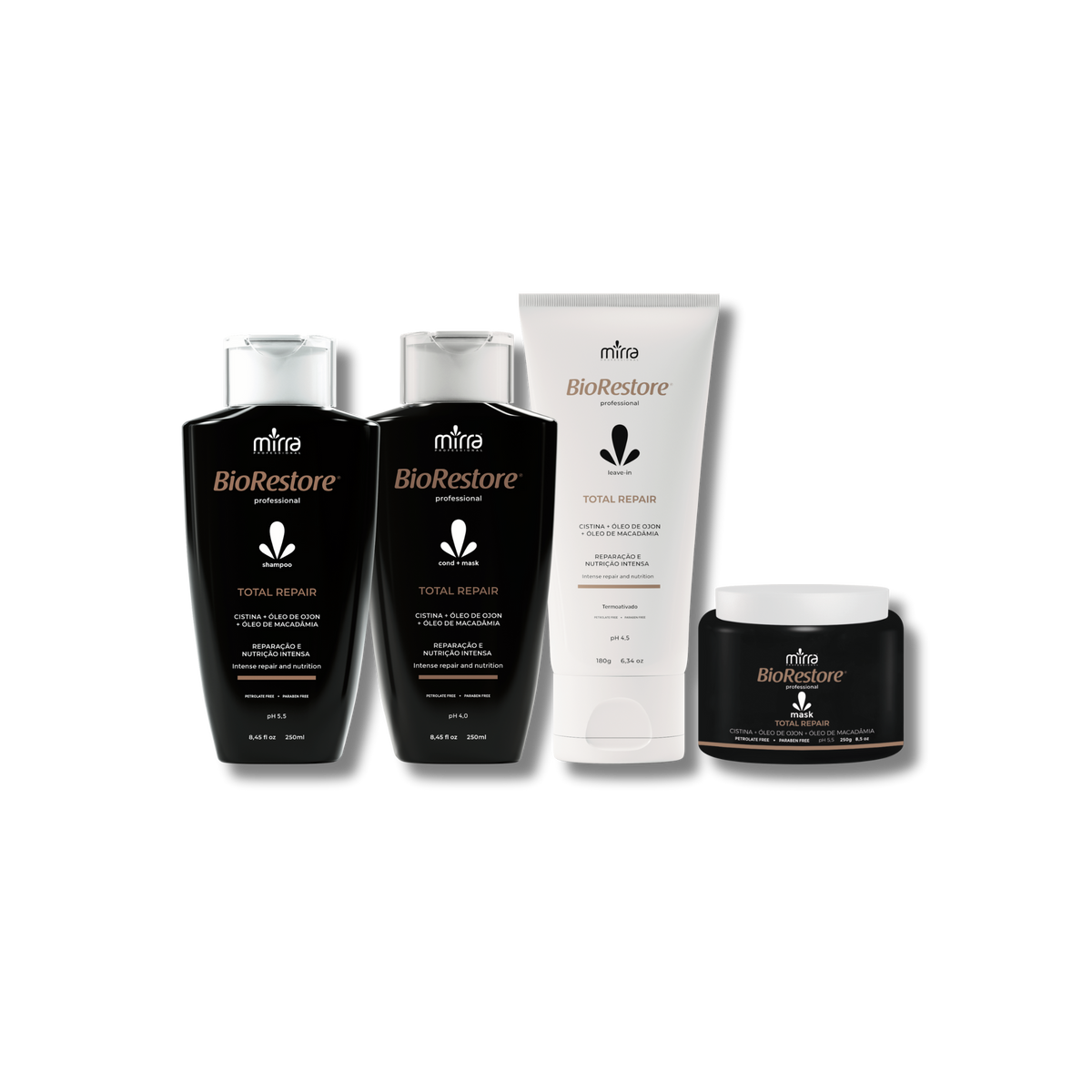 Kit Biorestore Total Repair Home Care - Mirra – Corolla Beauty Supply